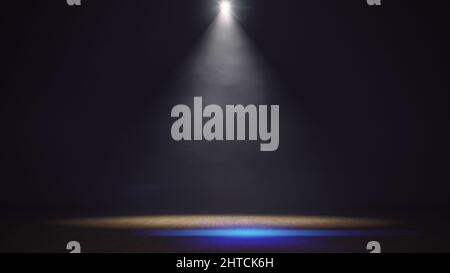 Illustration of a moody stage light background 3d Illustration Stock ...