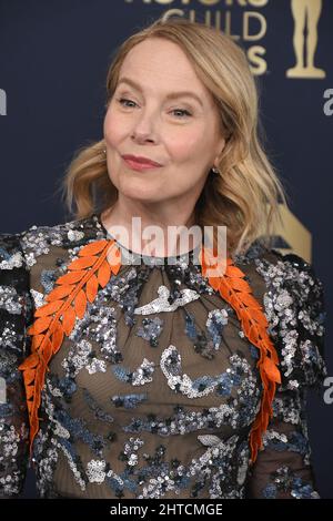 Amy Ryan arrives at the 28th Screen Actors Guild Awards held at the ...