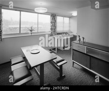 A 1960s council house kitchen Britain Uk 1967 Stock Photo - Alamy