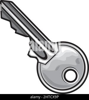 vector illustration of key Stock Vector Image & Art - Alamy