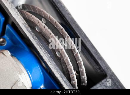 Wall chaser for making grooves in walls for laying electrical wiring ...