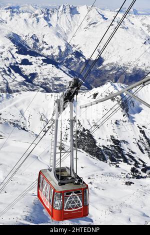 L'Aiguille Rouge - Les Arcs - Savoie - France Stock Photo - Alamy