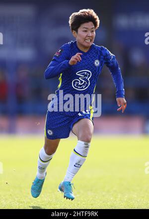 Chelsea's Ji So-yun during the Vitality Women's FA Cup Final at Wembley ...