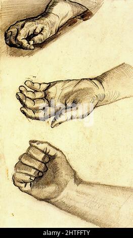 Vincent Van Gogh - Three Hands C 1884 Stock Photo - Alamy