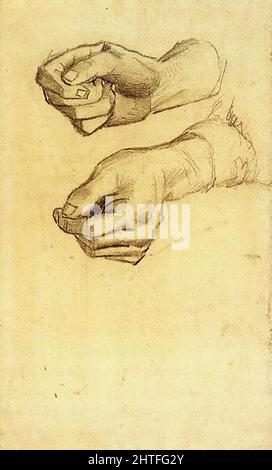 Vincent Van Gogh - Two Hands 3 Stock Photo - Alamy
