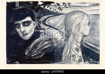 Edvard Munch - Separation (1 Stock Photo - Alamy