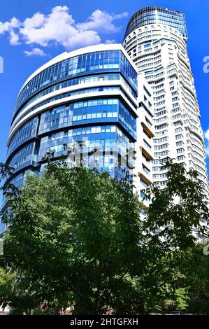 Overview of some streets and buildings of the beautiful Ukrainian ...