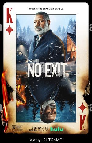 NO EXIT, US character poster, Danny Ramirez, 2022. © Hulu / Courtesy ...