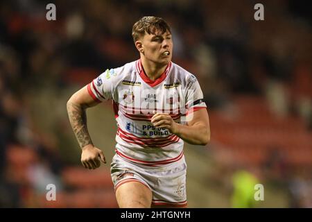 Keanan Brand #3 of Leigh Centurions in action during the game Stock ...