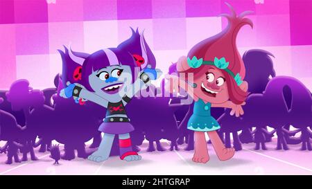 TROLLSTOPIA, (aka TROLLS TOPIA), from left: Branch (voice: Skylar Astin ...