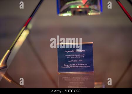 INGENUITY autonomous NASA helicopter first operated on Mars in 2021 ...