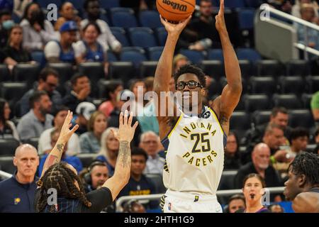 Indiana Pacers forward Jalen Smith (25) in the first half of an NBA ...