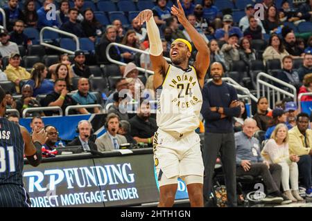 Indiana Pacers guard Buddy Hield celebrates during an NBA basketball ...