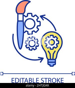 Critical thinking logo design with editable slogan. Branding book and ...