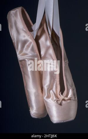 Hanging pointe shoes Stock Photo - Alamy
