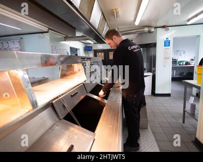 Compo's fish and chip restaurant and takeaway, Holmfirth, West ...