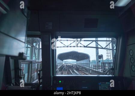 Internal structure of Beijing Subway Lines in China Stock Photo - Alamy