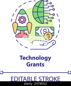 Startup grants concept icon Stock Vector Image & Art - Alamy