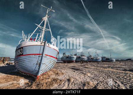Thorup strand cutters fishing vessels for traditional fishery at the ...