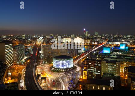 Imax cinema at night, London, UK Stock Photo - Alamy
