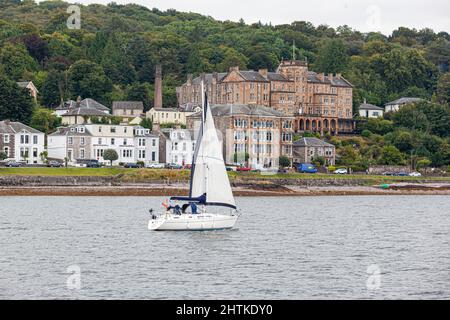 The Glenburn Hotel in Rothesay on the Isle of Bute on Scotlands west ...
