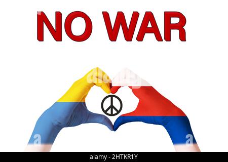 Text sign showing Make Love Not War. Conceptual photo A hippie antiwar ...