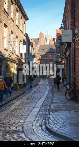 Grape Lane ,York Stock Photo - Alamy