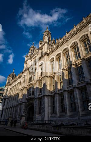 The Maughan Library, the main university research library of King's ...