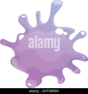 Ooze slime icon cartoon vector. Drip goo. Sticky liquid. Ooze slime ...