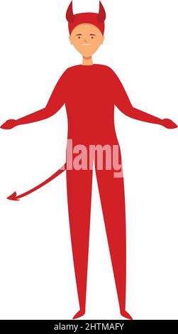 Cute dog devil costume icon cartoon vector. Party pet. Kitty treat ...