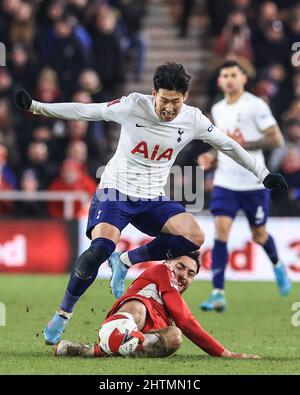 Matt Crooks #25 of Middlesbrough in action during the game during the ...