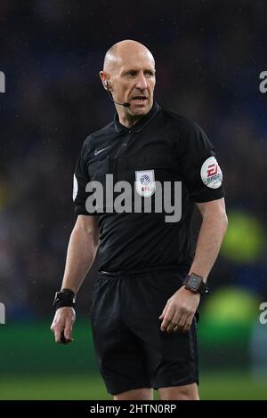 referee Andy Davies, during the game Stock Photo - Alamy