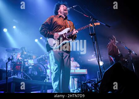 Porto, Portugal. 01st Mar, 2022. Anna Prior of British electronic band ...