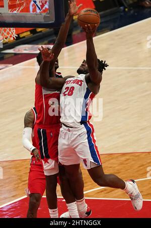 Detroit Pistons center Isaiah Stewart (28) during an NBA basketball ...
