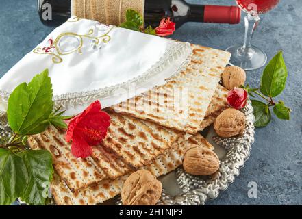 Concept of Passover or Pesach, happy jewish Easter Stock Photo - Alamy
