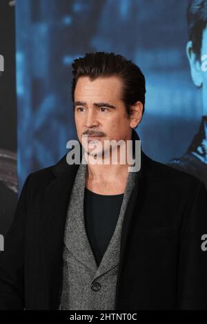 Colin Farrell attends "The Batman" World Premiere on March 01, 2022 in ...