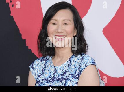 Julia Cho arrives at Disney's TURNING RED Los Angeles Premiere held at ...