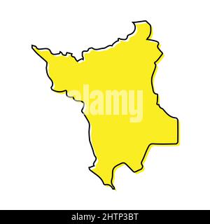map of Roraima state of Brazil and location on Brazilian map Stock Vector Image & Art - Alamy
