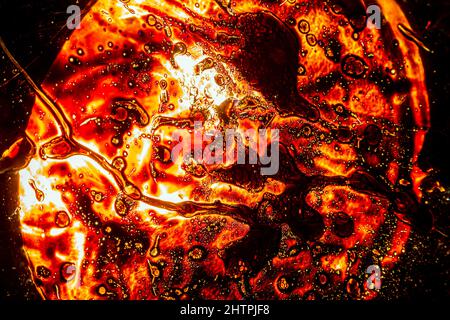 landscape, lava, night, volcano, Copper Mine Museum North Snowdonia ...