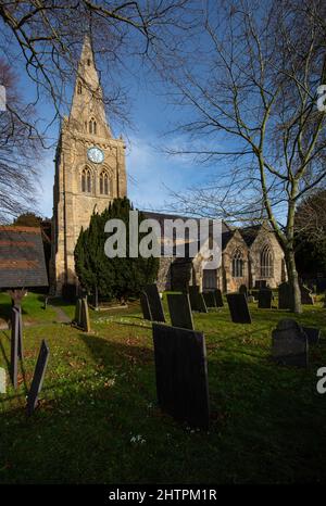Saint Mary's & All Saints Church, Bingham, Nottinghamshire Stock Photo ...