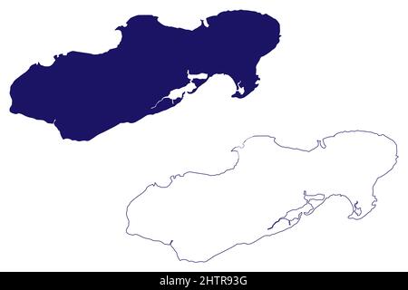 Utila island (Republic of Honduras, Cenrtal America, Caribbean islands ...