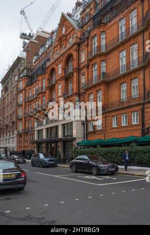 England, London, Mayfair, Claridges Hotel, exterior Stock Photo - Alamy
