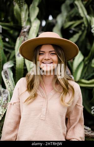 Mid Twenties Woman Modeling Clothing and Accessories in San Diego Stock ...