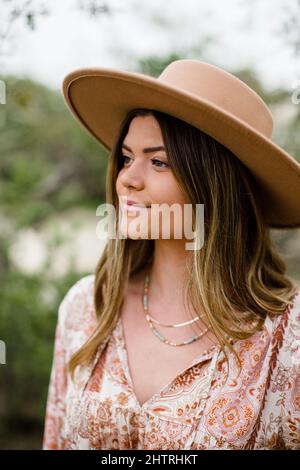 Mid Twenties Woman Modeling Clothing and Accessories in San Diego Stock ...