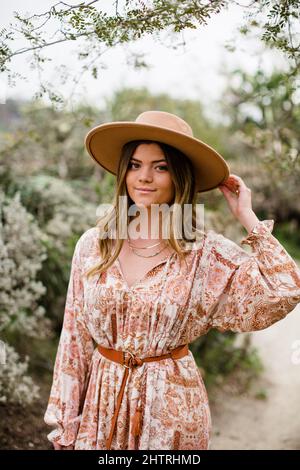 Mid Twenties Woman Modeling Clothing and Accessories in San Diego Stock ...