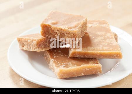 Homemade Scottish tablet Stock Photo - Alamy