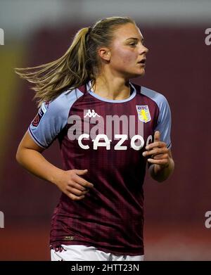 Aston Villa's Sarah Mayling during the Vitality Women's FA Cup, semi ...