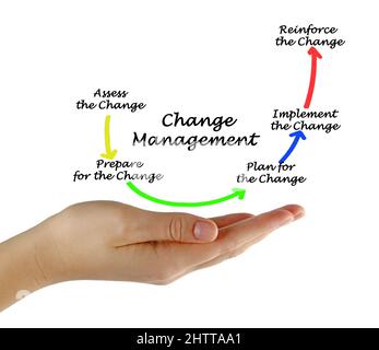 Components of Change Management Process Stock Photo - Alamy