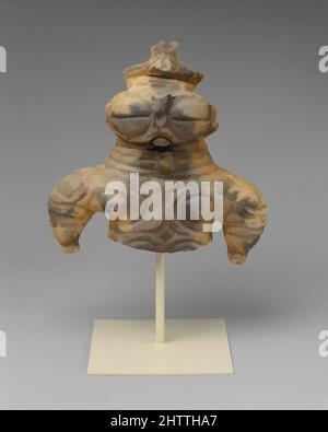 Dogu (clay figurine), Jomon period, 1000-400 BC Stock Photo - Alamy