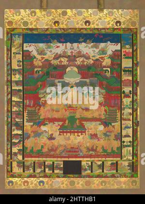 Taima Mandala 1750 Japan The Taima Mandala represents the Pure Land of ...